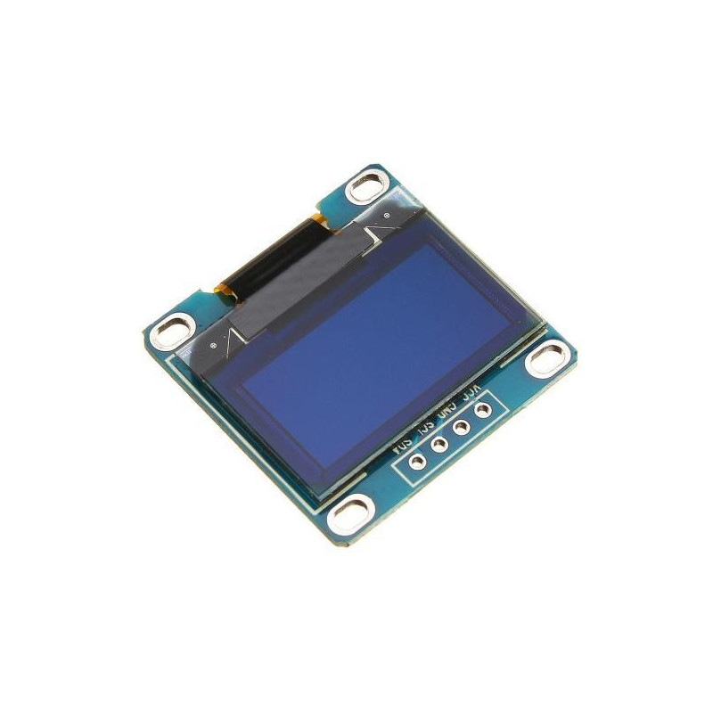 Display OLED 0.96" I2C IIC Alb