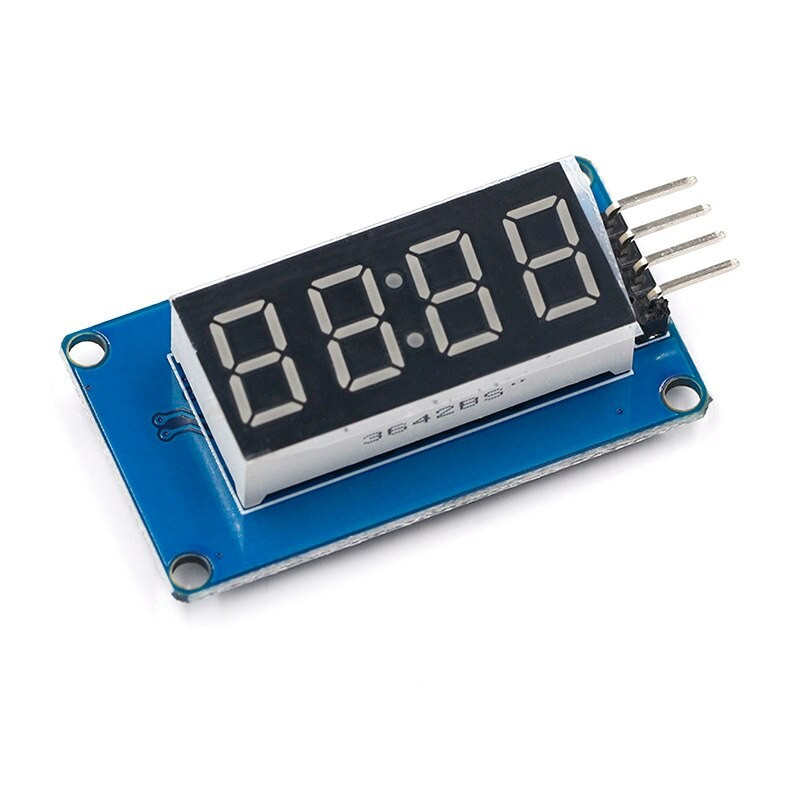 LED display module with serial interface TM1637