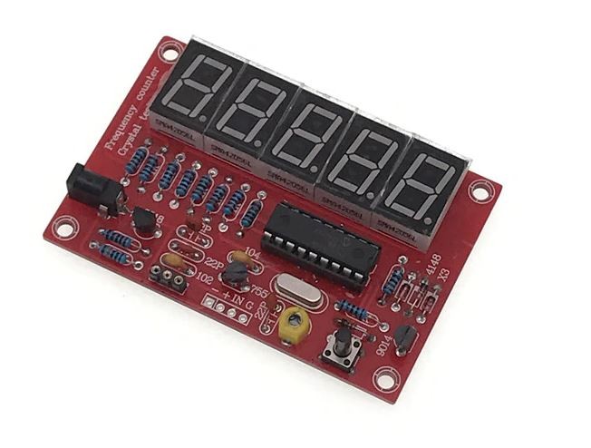 1Hz-50MHz DIY crystal frequency tester module kit