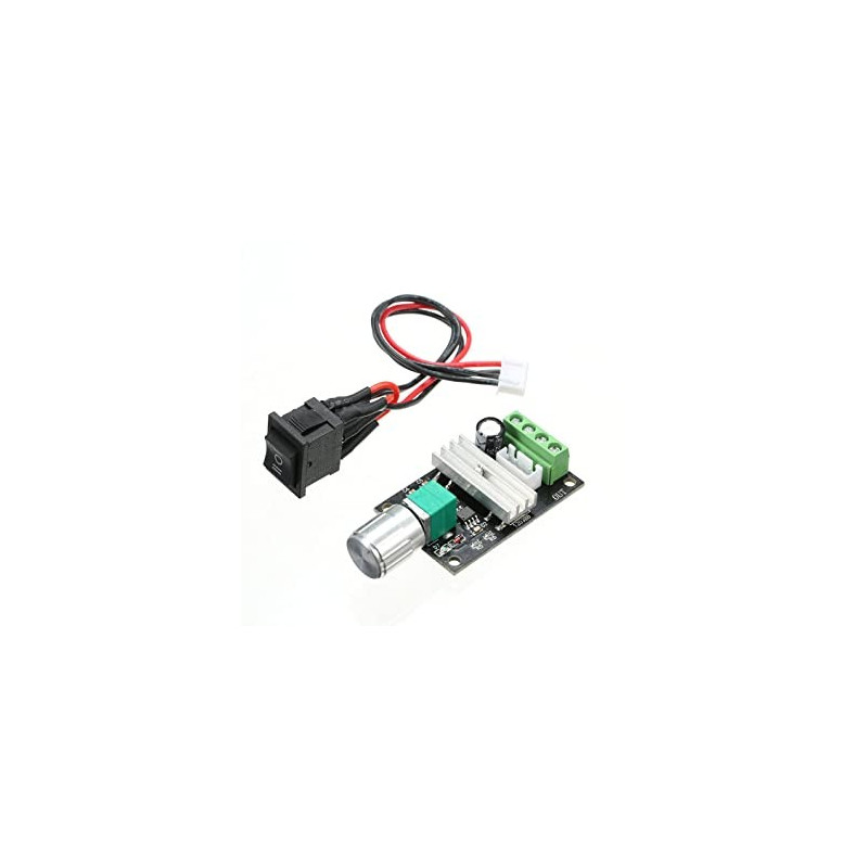 PWM motor speed controller, reversible, with