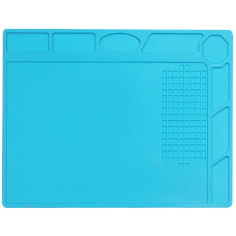 Silicone pad for workbench, heat resistant, 320 x