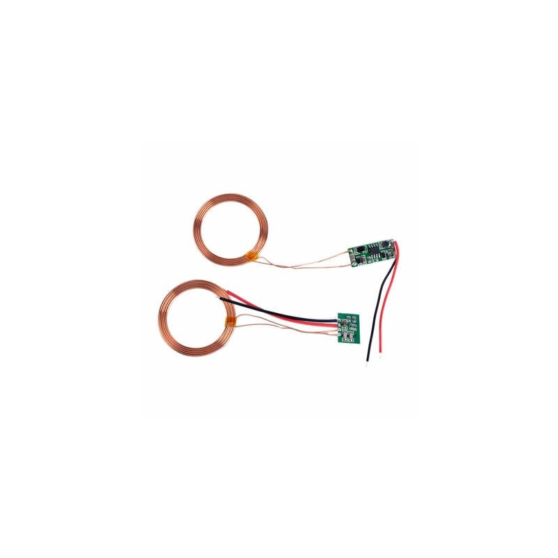 Wireless power supply module, induction