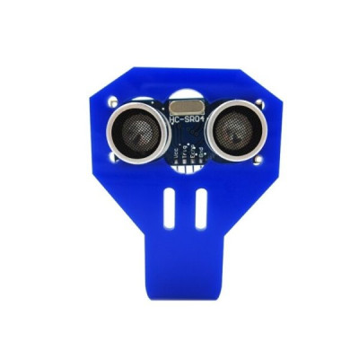 Ultrasonic sensor support HC-SR04 acrylic animated front, fixed