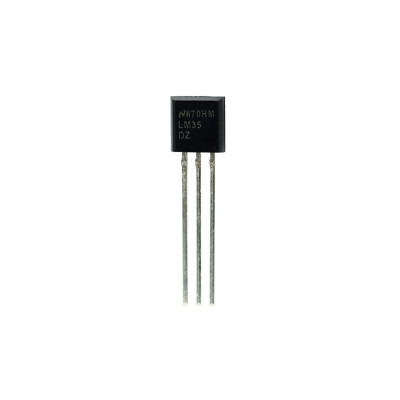 Temperature sensor LM35 original, TO92, TI