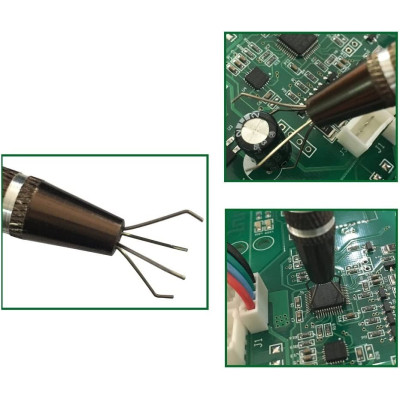 Extractor circuite integrate metal 4 pensete 120mm PCB IC