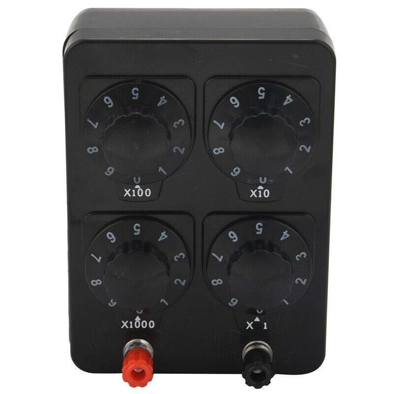 Cutie Rezistente, 0-9999 Ohm, cu potentiometre