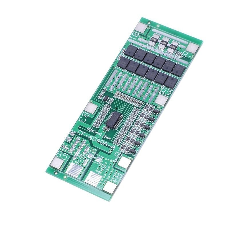 Lithium-Ion BMS Module, 6S, 40A, 25.2V, with