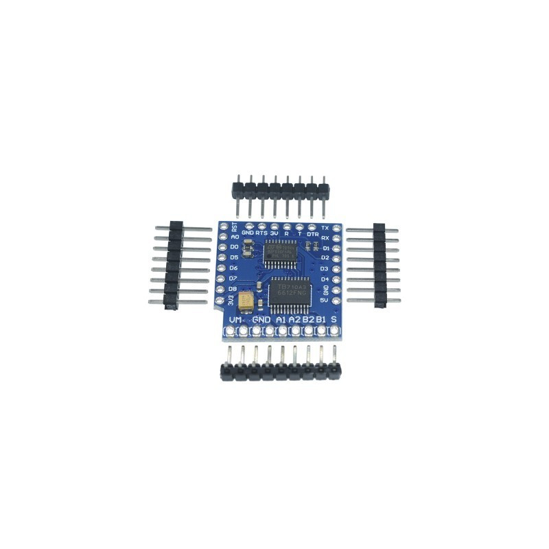 Shield motors for WeMos D1 mini, I2C, Dual motor