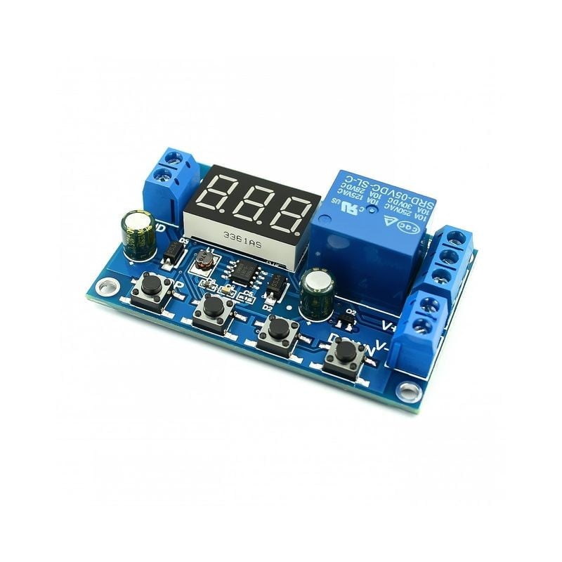 Battery voltage protection module, under-voltage