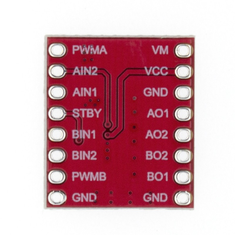 Double H-bridge, motor driver, TB6612FNG, 15V