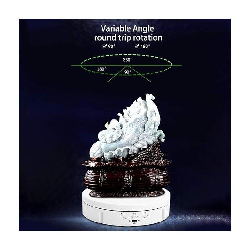 Baza rotativa 360 grade, display produse, USB si