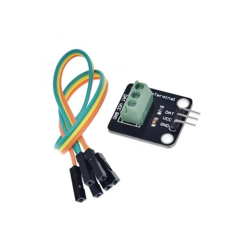 DS18B20 temperature sensor adapter module