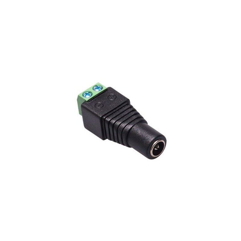 5.5x2.5mm screw connector Female 300V 16AWG