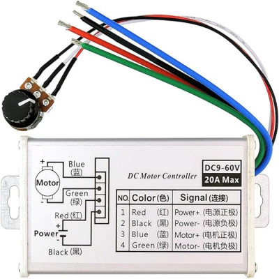 Modul Driver Motor, PWM, control turatie si sens
