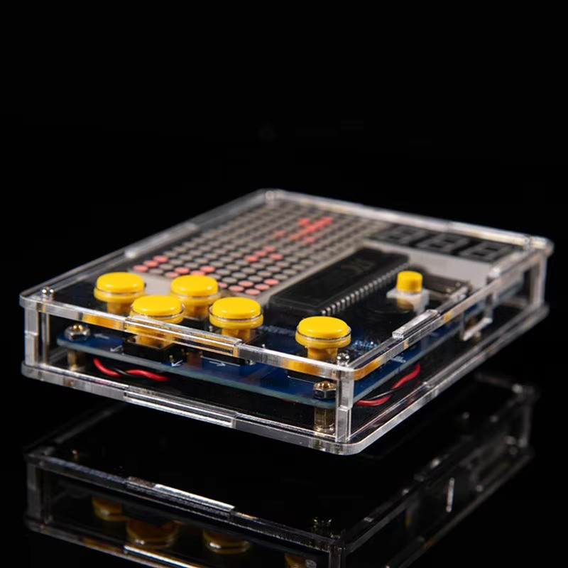 DIY retro game console kit, with case