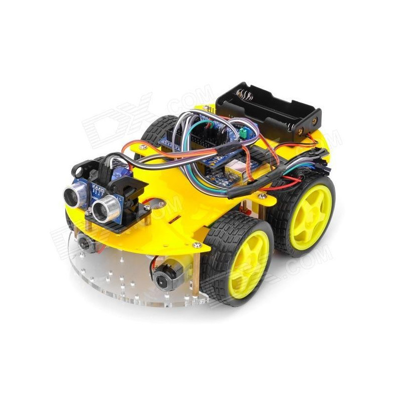 Smart Car Kit 4WD, Bluetooth, IR, Ultrasound