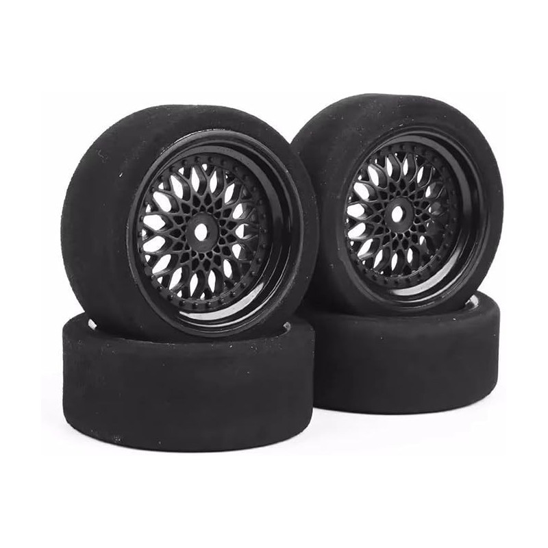 Set 4 roti din spuma RC 67x26 ET3 pentru 1:10 on-road