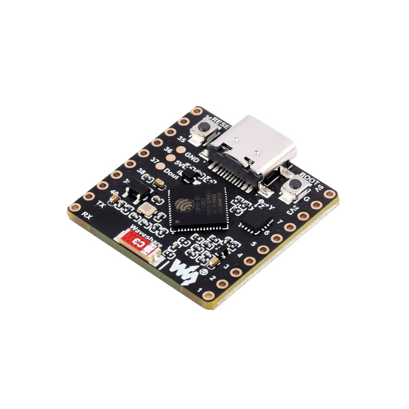 ESP32-S3-Matrix Entwicklungsboard mit 8x8 RGB-Matrix, 6-DOF IMU