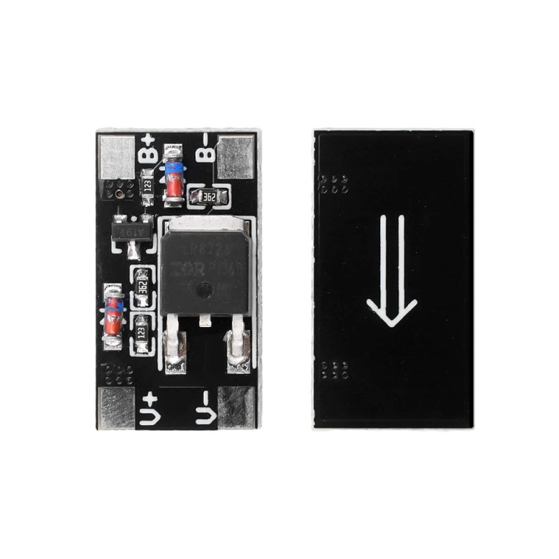 Modul protectie inversare polaritate MOSFET 3-28V 12A
