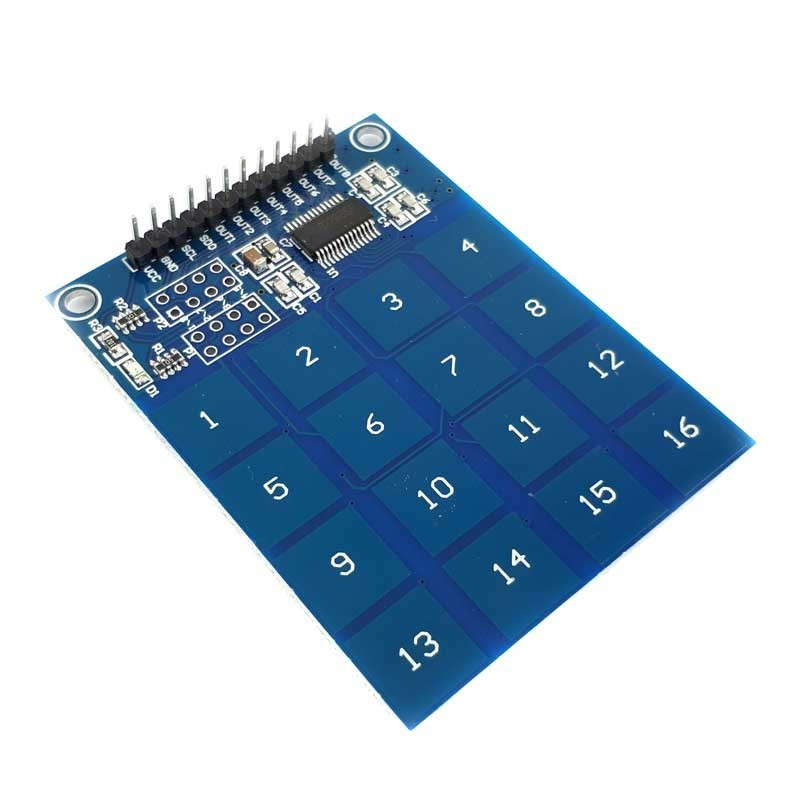 16-channel capacitive touch sensor module TTP229