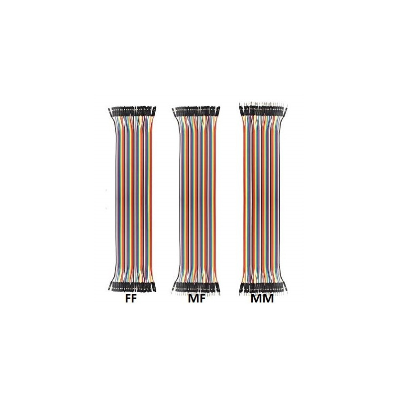 40 Fire Dupont 20cm Tata-Tata pentru Breadboard