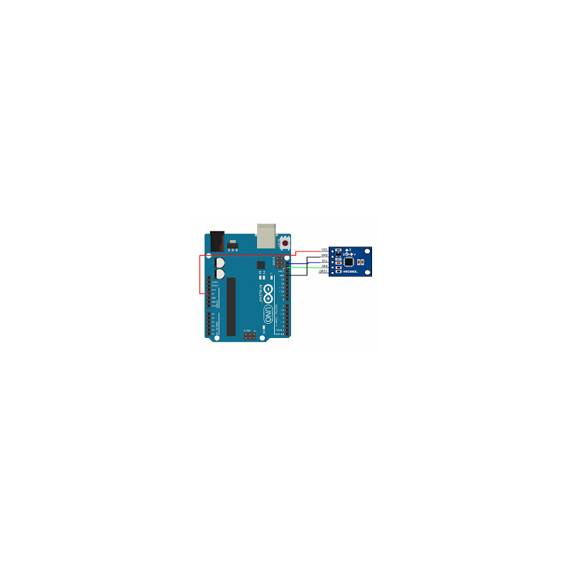 HMC5883L 3-axis magnetometer sensor