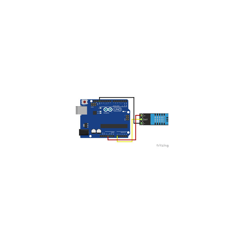 DHT11 temperature and humidity sensor, module
