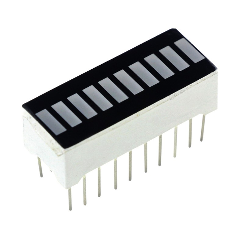 10 Segment Digital Red LED Bar Graph Display Ultra Bright