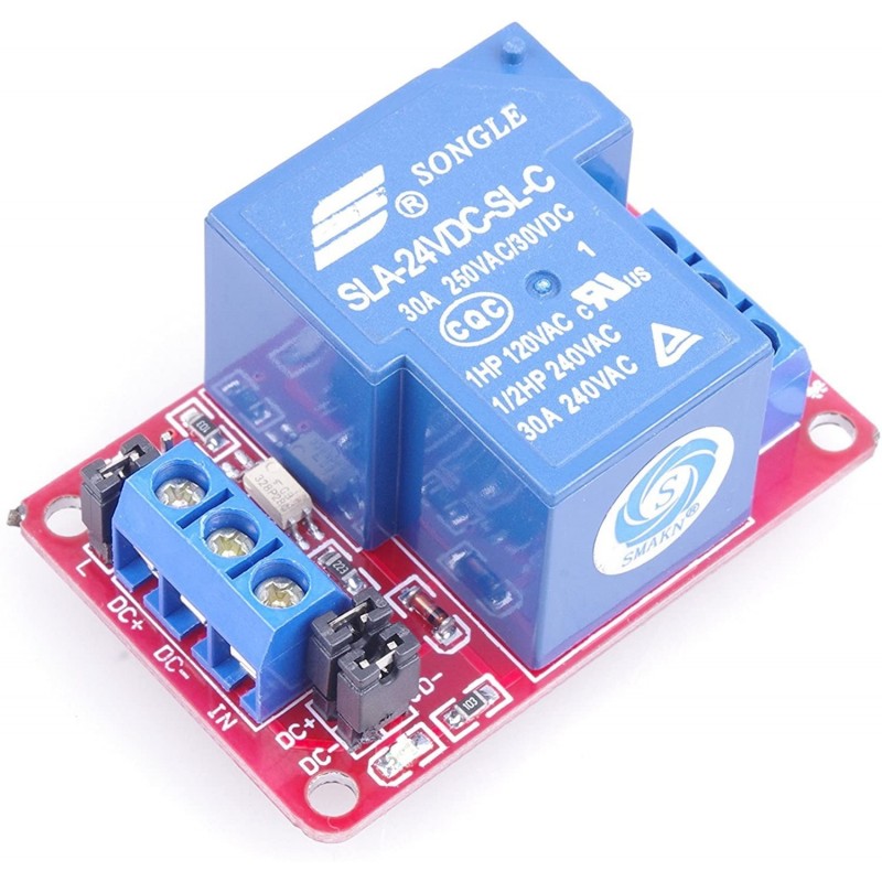 1 Channel 30A 12V Relay Module Relay Expansion Board High/Low Level ...