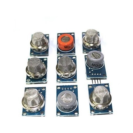 Sensor kit MQ2 MQ3 MQ4 MQ5 MQ6 MQ7 MQ8 MQ9 MQ135 sensor each 1pc Diy