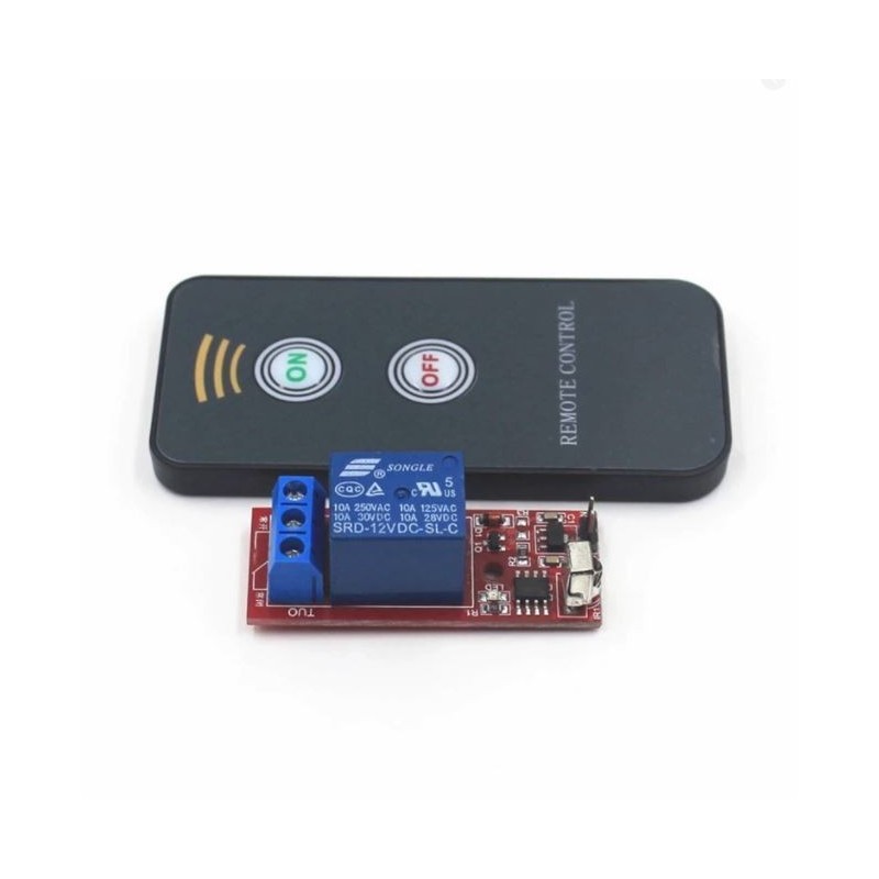 1 Channel Way Infrared Universal Remote Control Switch Relay Driving ...