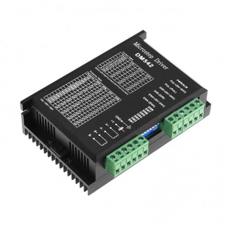 Stepper Motor Controller Leadshine DM556 2-phase Digital Stepper Motor Driver 18-48 VDC 2.1A to ...