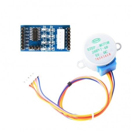 ULN2003 Motor Driver Board Module+28BYJ-48 5V 4 Phase DC Gear Stepper ...