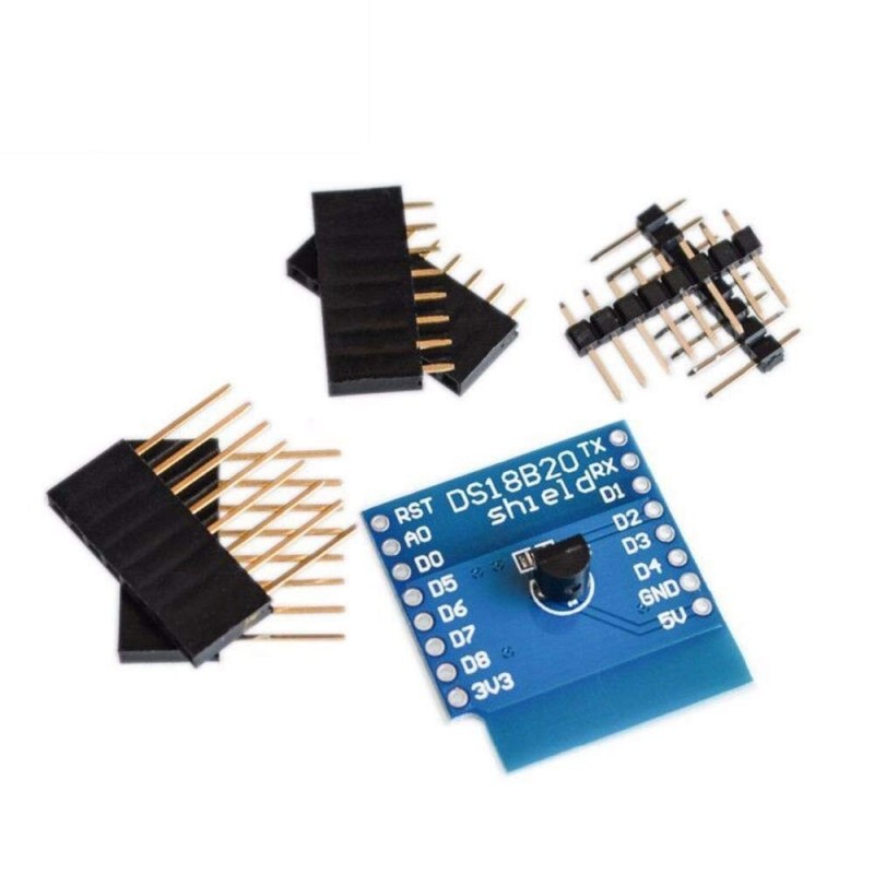 Ds18b20 Temperature Sensor Module Measurement Module For Wemos D1 Mini Wifi Extension Board